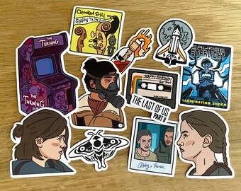 The Last of Us Sticker Ellie With Giraffe TLOU Sticker Waterproof ...