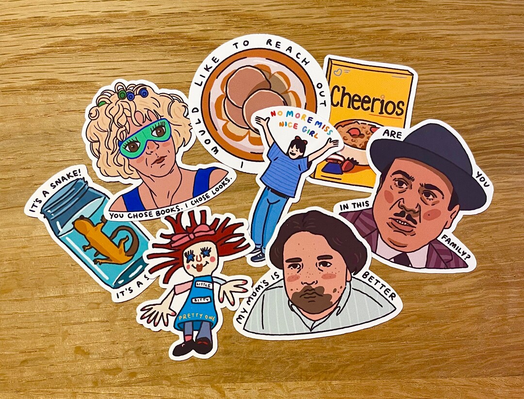 Matilda Sticker Set - Etsy