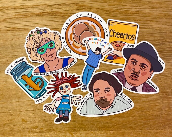 Matilda Sticker Set - Etsy