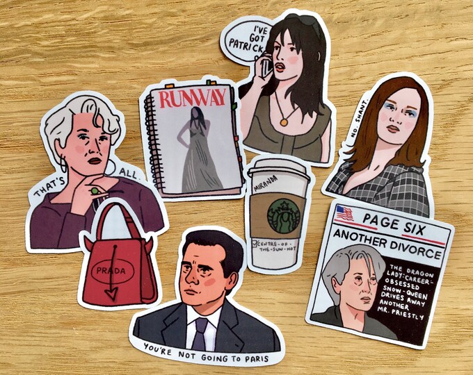 The Devil Wears Prada Sticker Set - Etsy