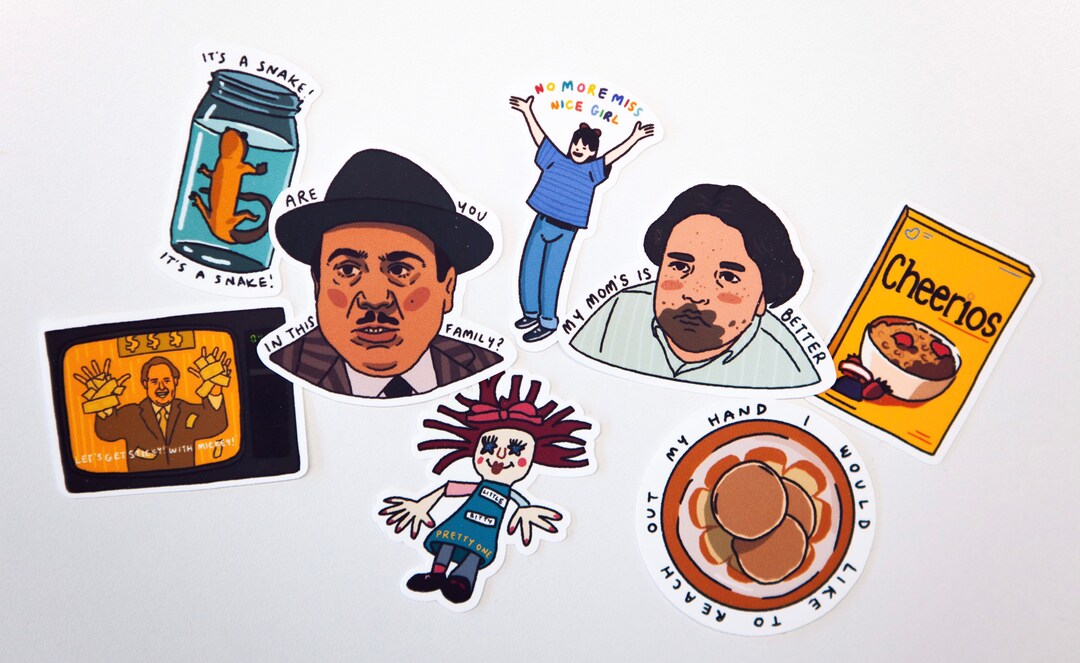 Matilda Sticker Set - Etsy