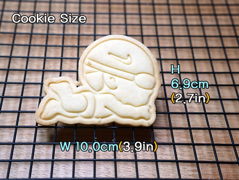 Swimming Boy Cookie Cutter and Stamp - Etsy
