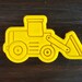 Bulldozer Cookie Cutter and Stamp - Etsy