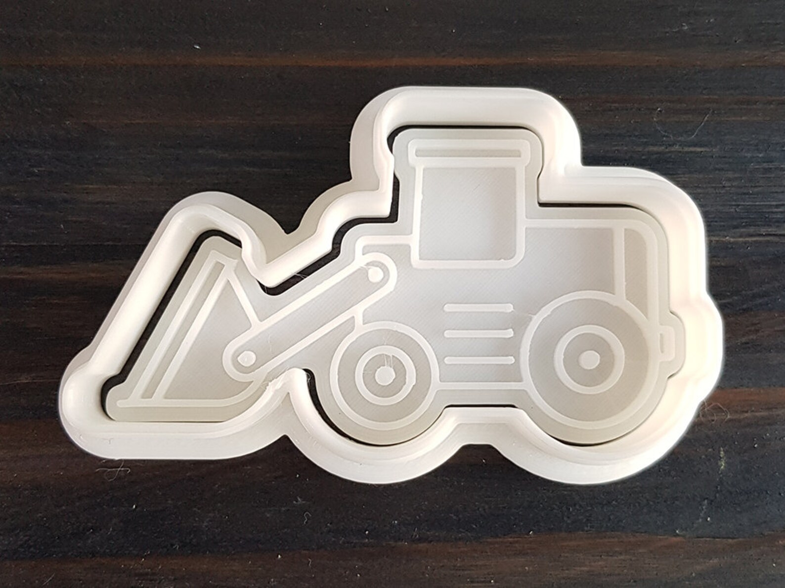 Bulldozer Cookie Cutter and Stamp - Etsy
