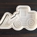 Bulldozer Cookie Cutter and Stamp - Etsy