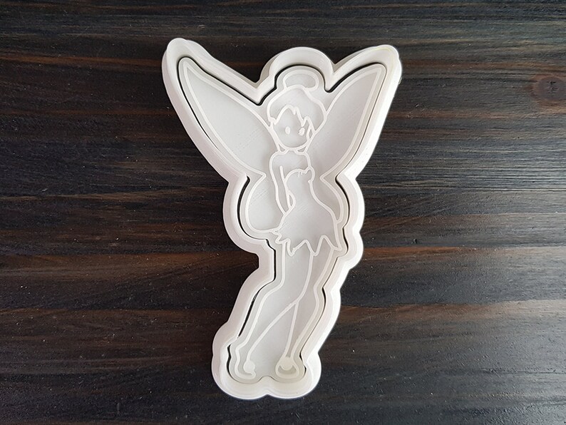 Tinkerbell Cookie Cutter and Stamp | Etsy