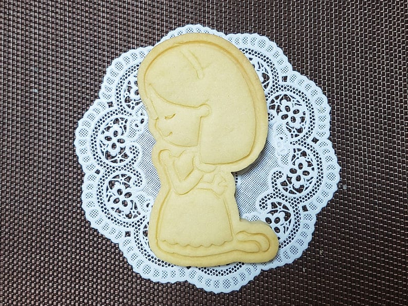 Praying Girl Cookie Cutter and Stamp - Etsy