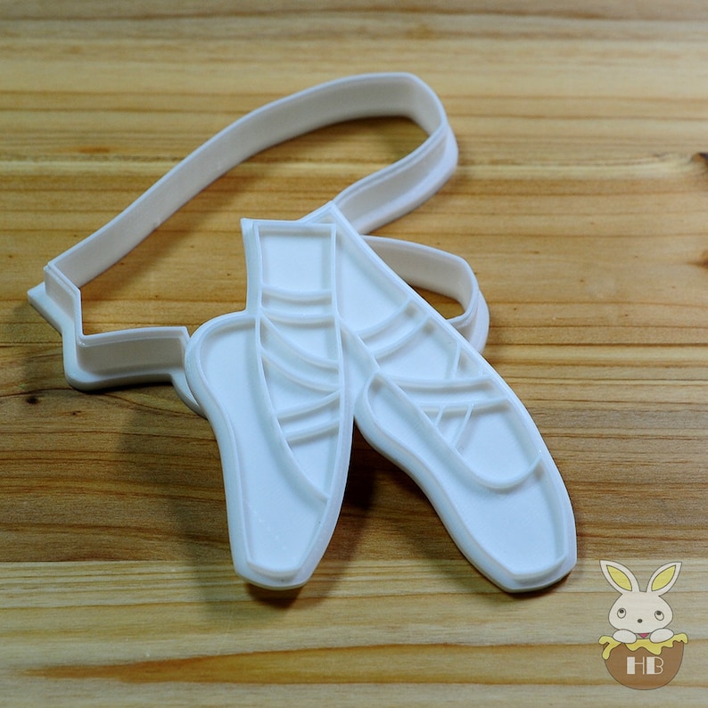 Ballet Shoes Cookie Cutter and Stamp Set | Etsy