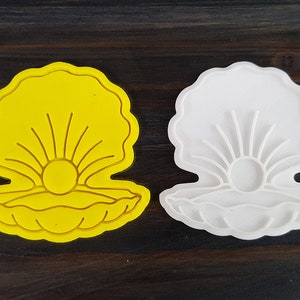 Pearl Oyster Cookie Cutter and Stamp - Etsy