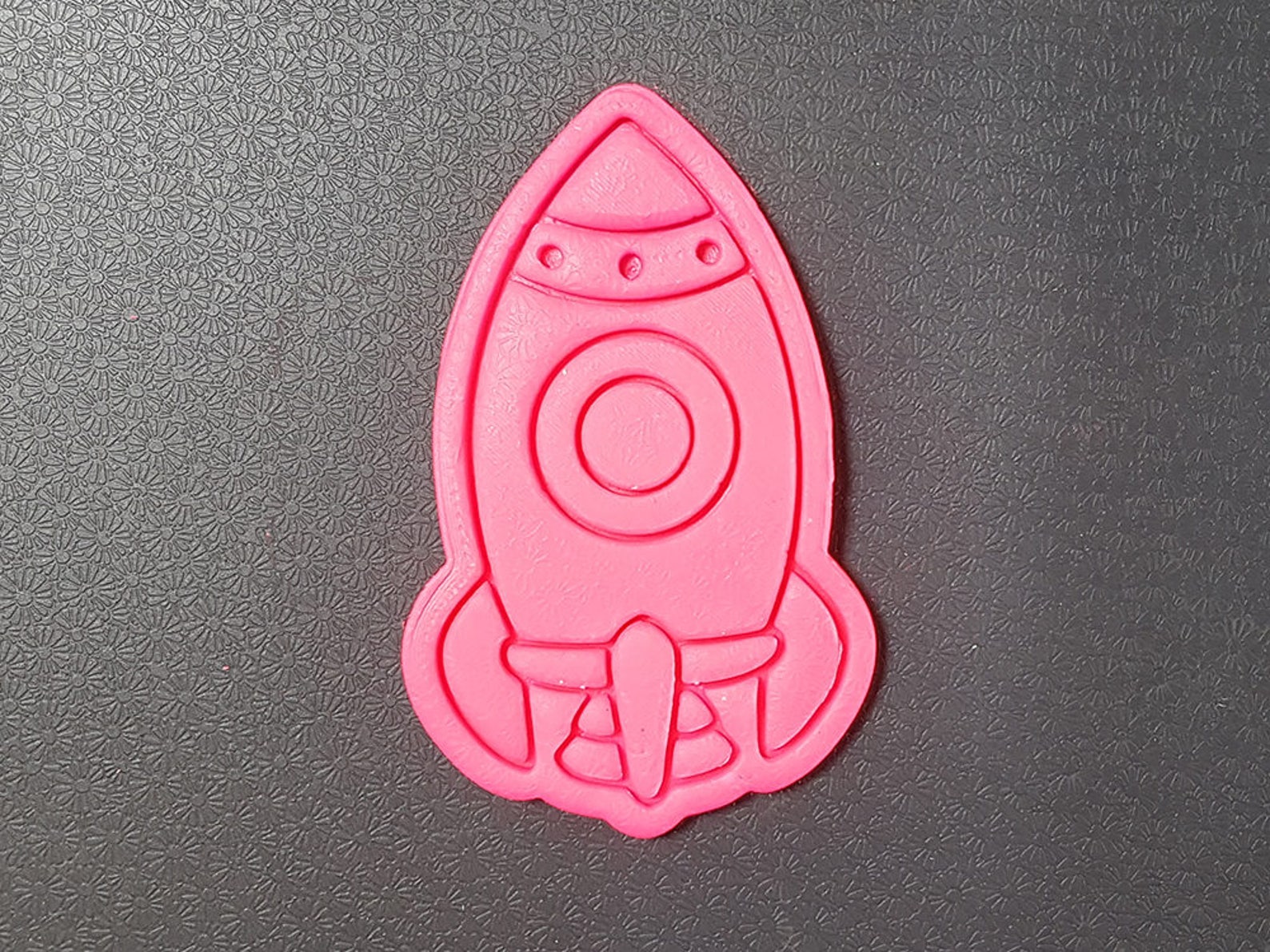 Space Ship Cookie Cutter and Stamp - Etsy