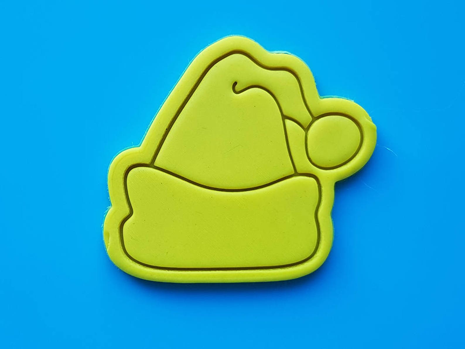 Santa Hat Cookie Cutter and Stamp | Etsy