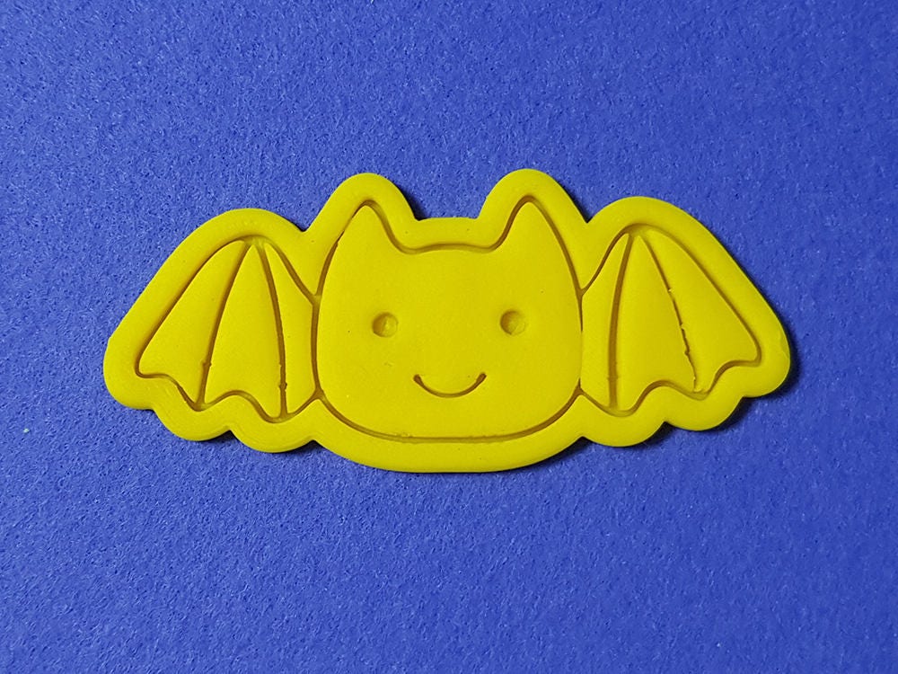 Cute Bat Cookie Cutter and Stamp / Thanksgiving Cookie Cutter | Etsy