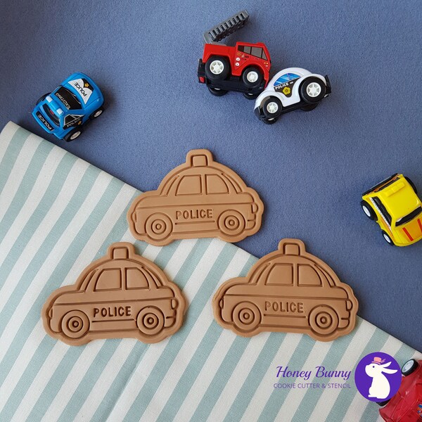 Police Car Cookies - Etsy