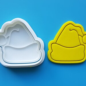 Santa Hat Cookie Cutter and Stamp - Etsy