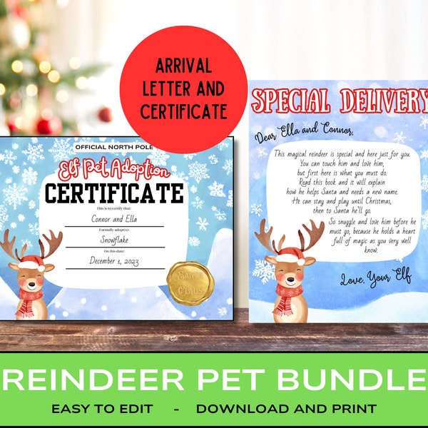 Letter From Elf - Etsy