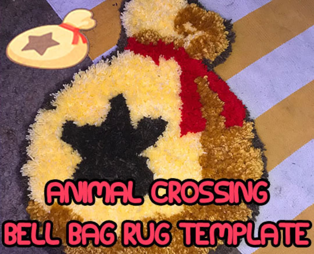 AC Bell Bag Rug | TEMPLATE - Etsy