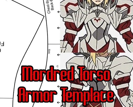 Fgo Mordred Armor - Etsy