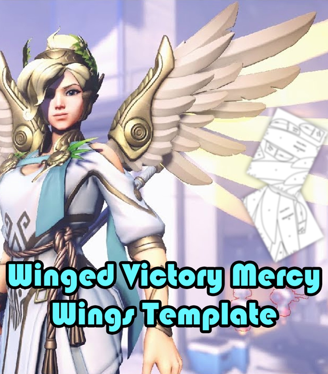 Winged Victory Mercy Wings Template - Etsy
