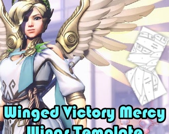 Wings PINK Mercy Overwatch Cosplay Craft - Etsy