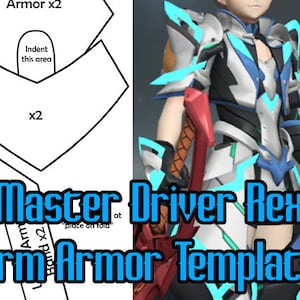 Master Driver Rex Arm Armor Template + Build Guide - Etsy