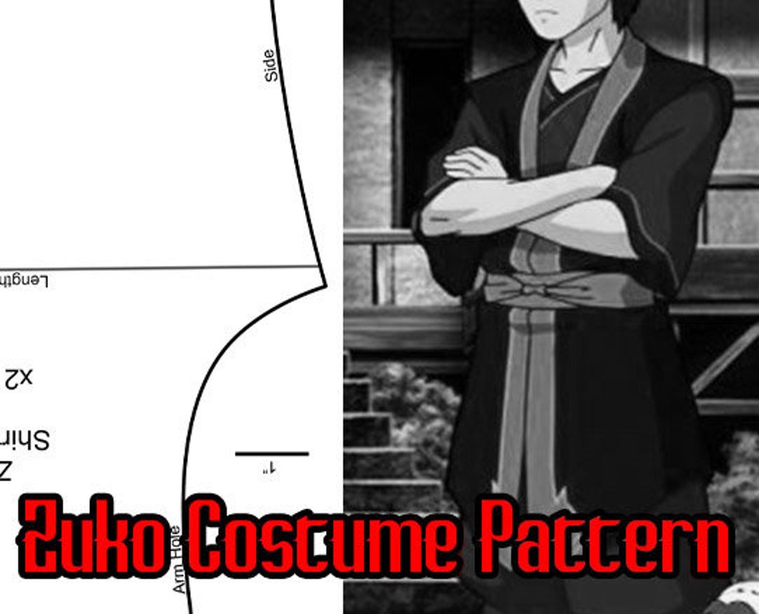 Fire Nation Prince (book 3) Cosplay Pattern - Etsy