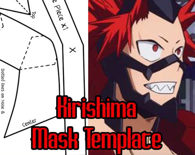 Raven Mask Template + Build Guide - Etsy Canada