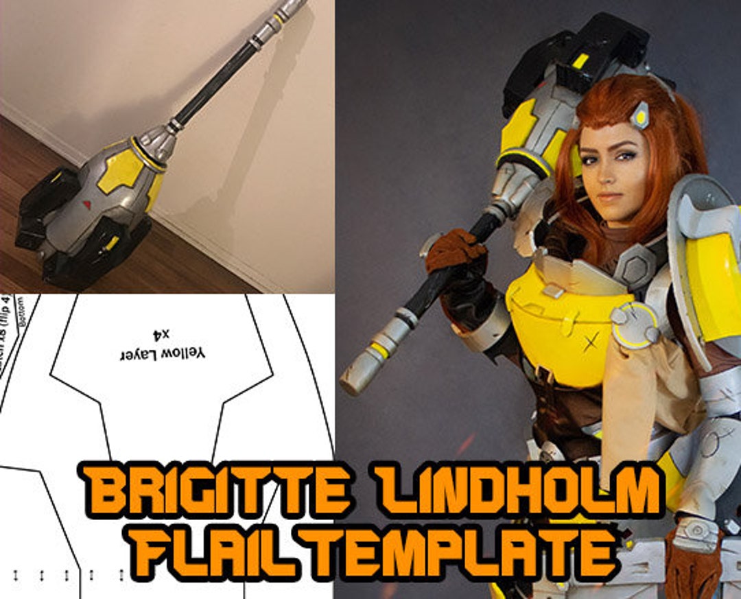 Brigitte Flail/mace Template - Etsy