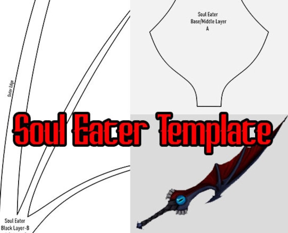 Soul Eater Cosplay Template | Etsy