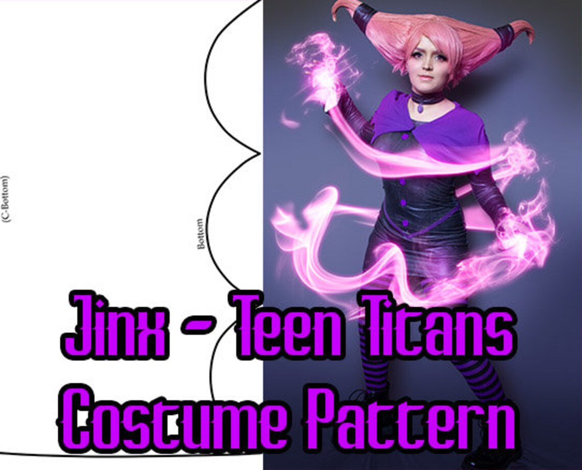 Jinx Costume Pattern + Write-up - Etsy