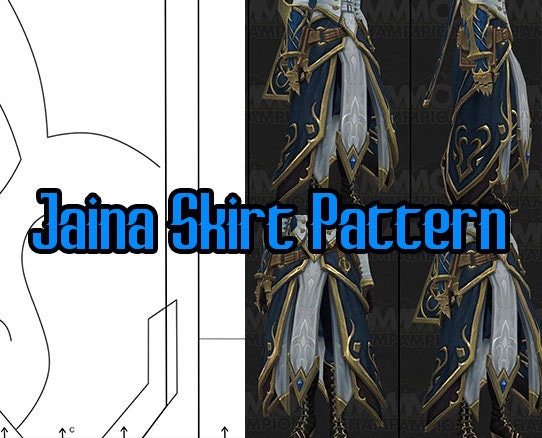 Jaina Skirts Pattern - Etsy