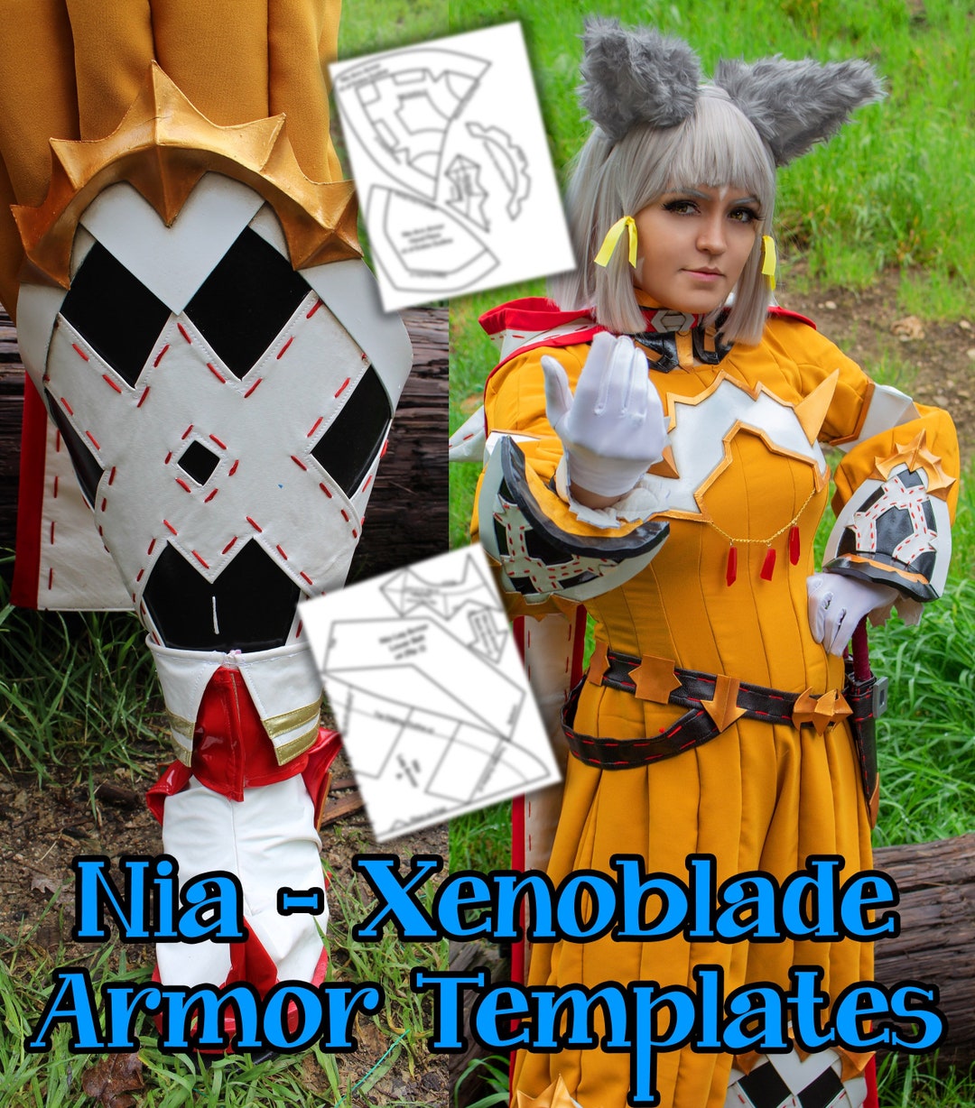 Nia Armor Template - Etsy