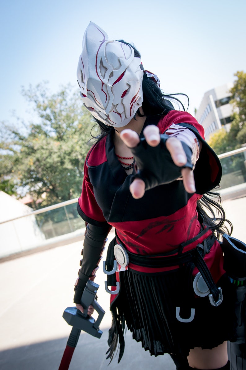 Raven Mask Template + Build Guide - Etsy