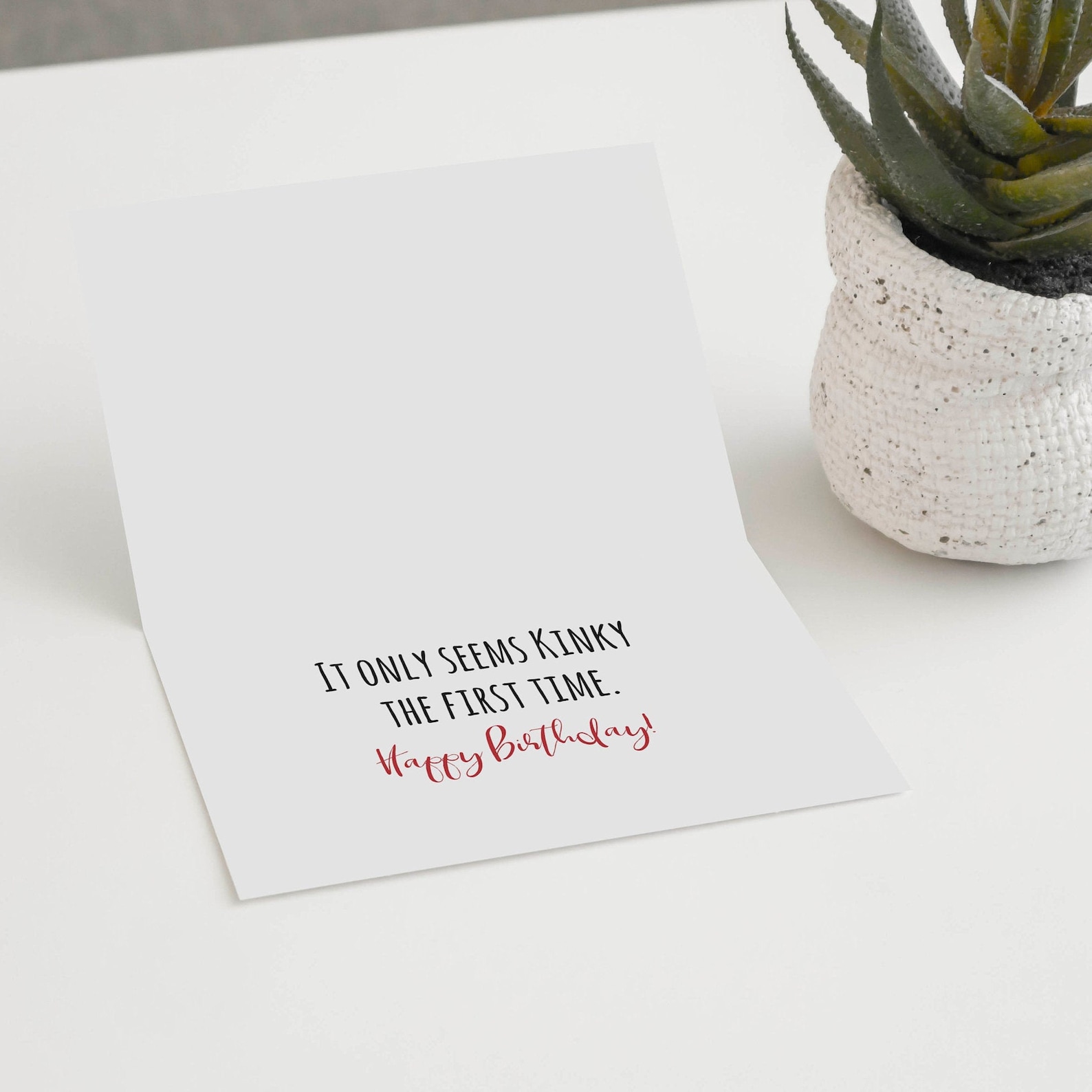 FREAKY STUFF Naughty Greeting Card Erotica Anniversary Card Valentine's ...