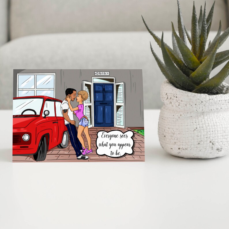 Young Love Naughty Greeting Card Humor Card Anniversary Card Valentine