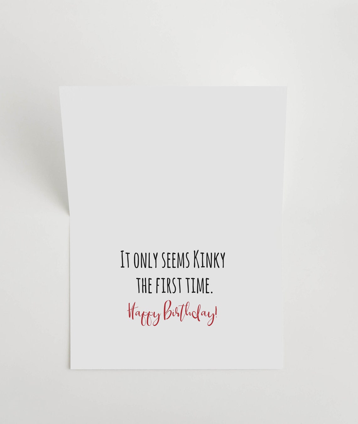 FREAKY STUFF Naughty Greeting Card Erotica Anniversary Card Valentine's ...