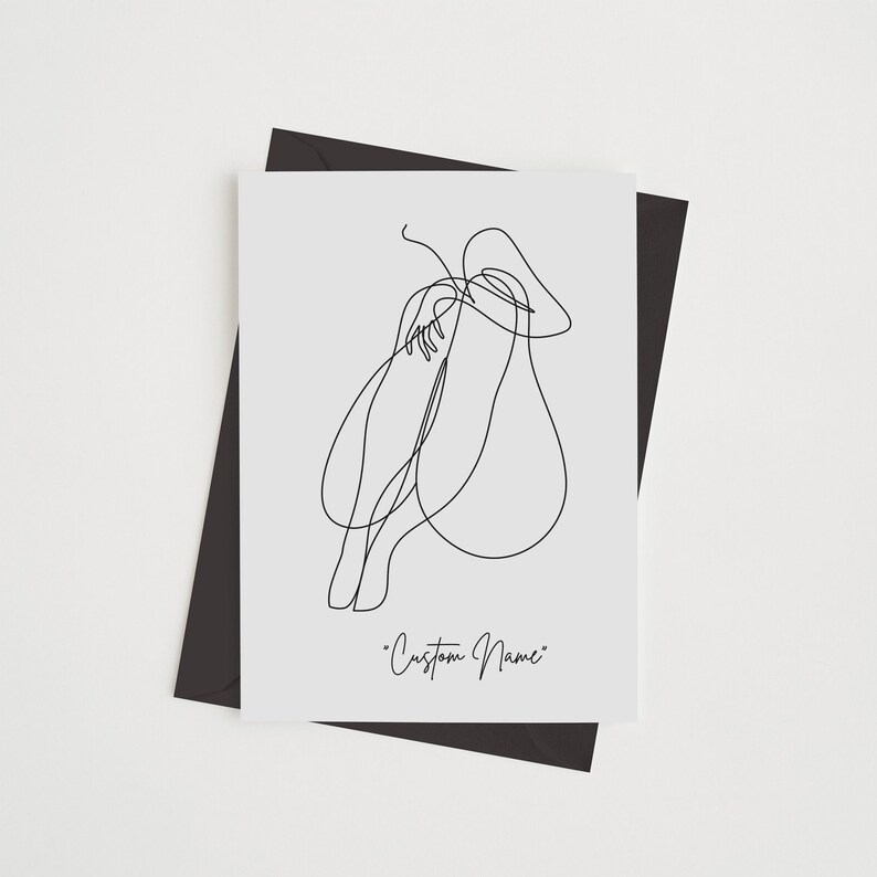 ADULT LINE ART 2 Greeting Card Naughty Greeting Card Love - Etsy