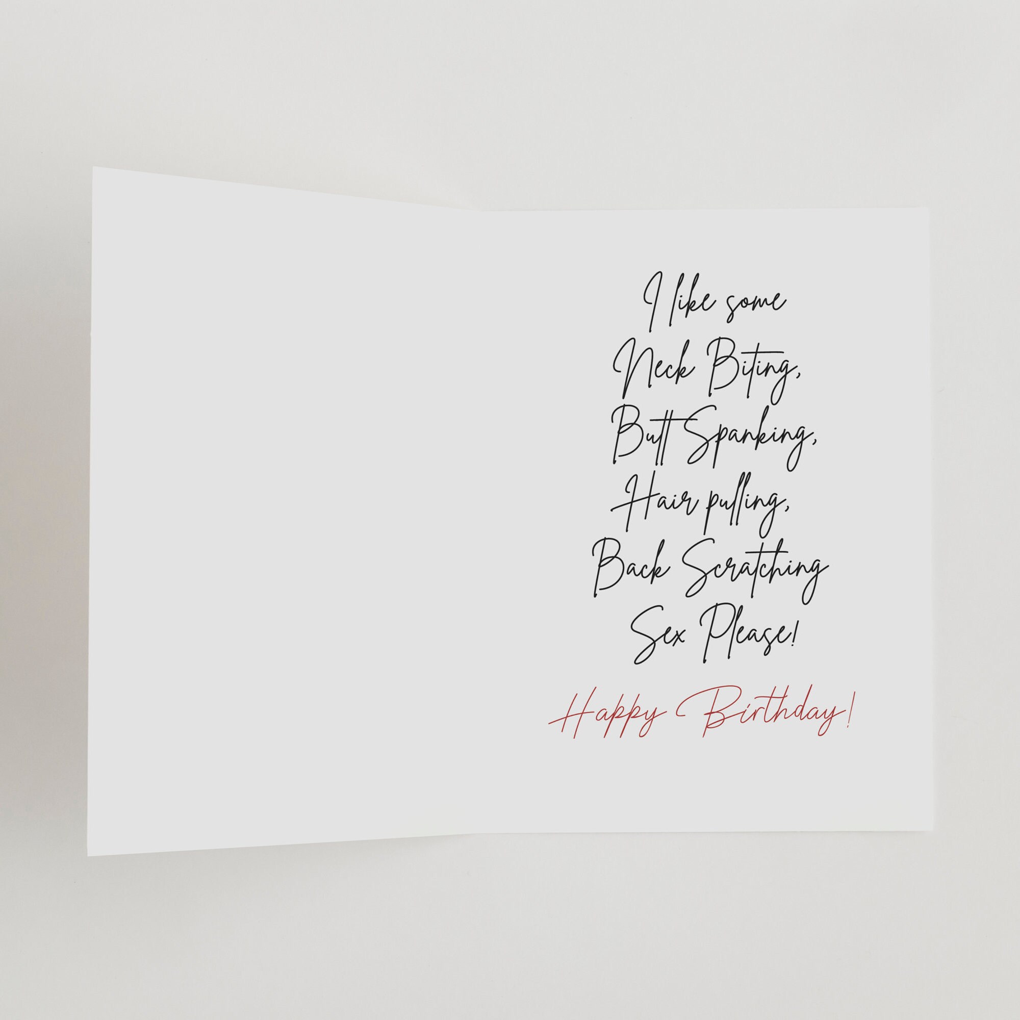 ADULT LINE ART 3 Greeting Card Naughty Greeting Card Love Card ...