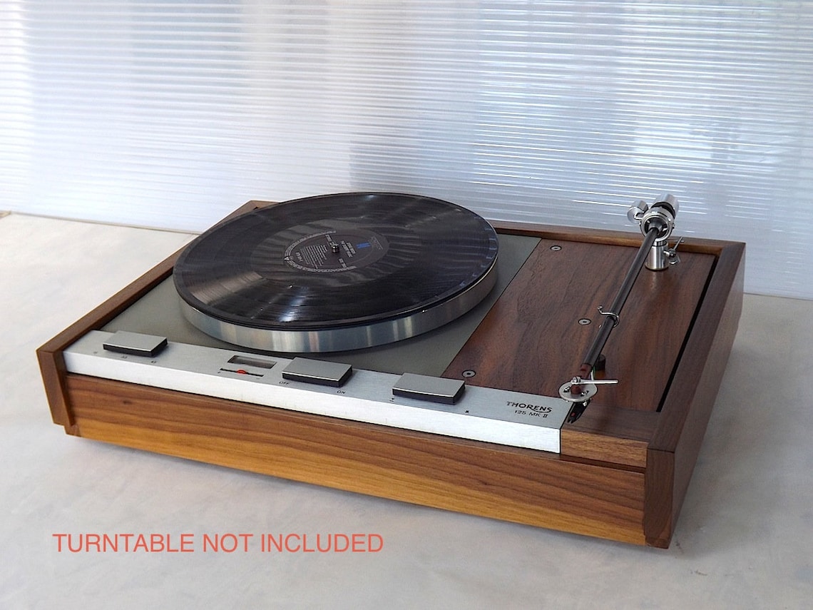 PLINTH for Thorens TD-125 Long Base / Custom Walnut Wood | Etsy
