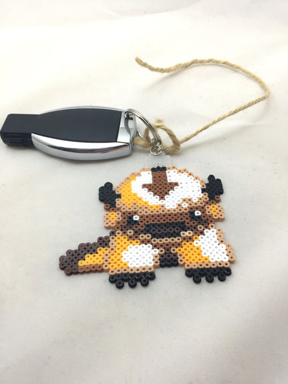 Appa Keychain Avatar: The Last Airbender Perler Bead Art | Etsy