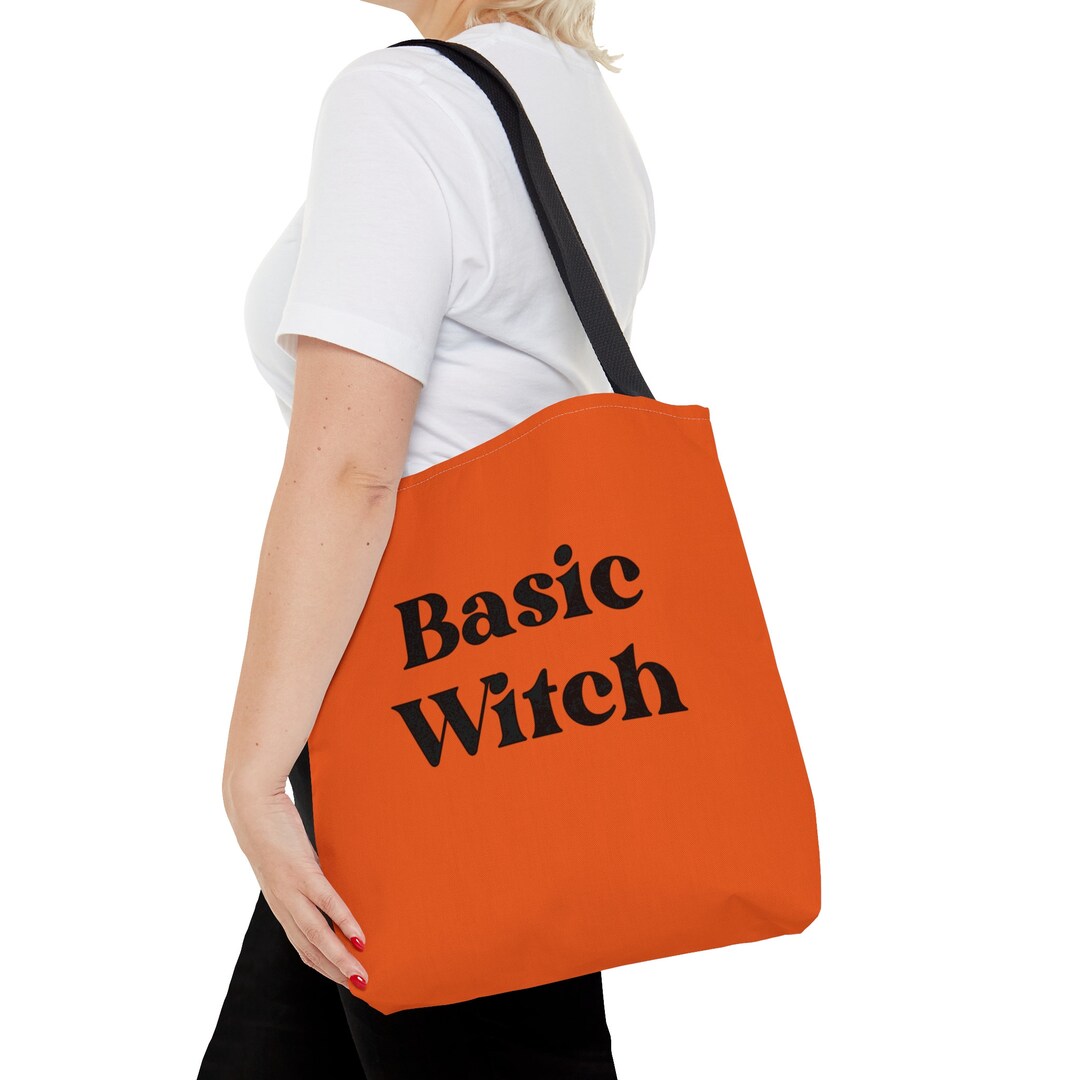 Basic Witch Tote Bag Shopping Bag - Etsy