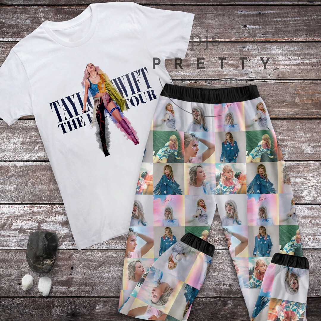 Taylor Swift the Eras Tour Pajamas Set, Taylor Personalized Family ...