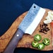 Handmade Mini Carbon Steel Cleaver for Kitchen & Outdoor Use by Titan ...