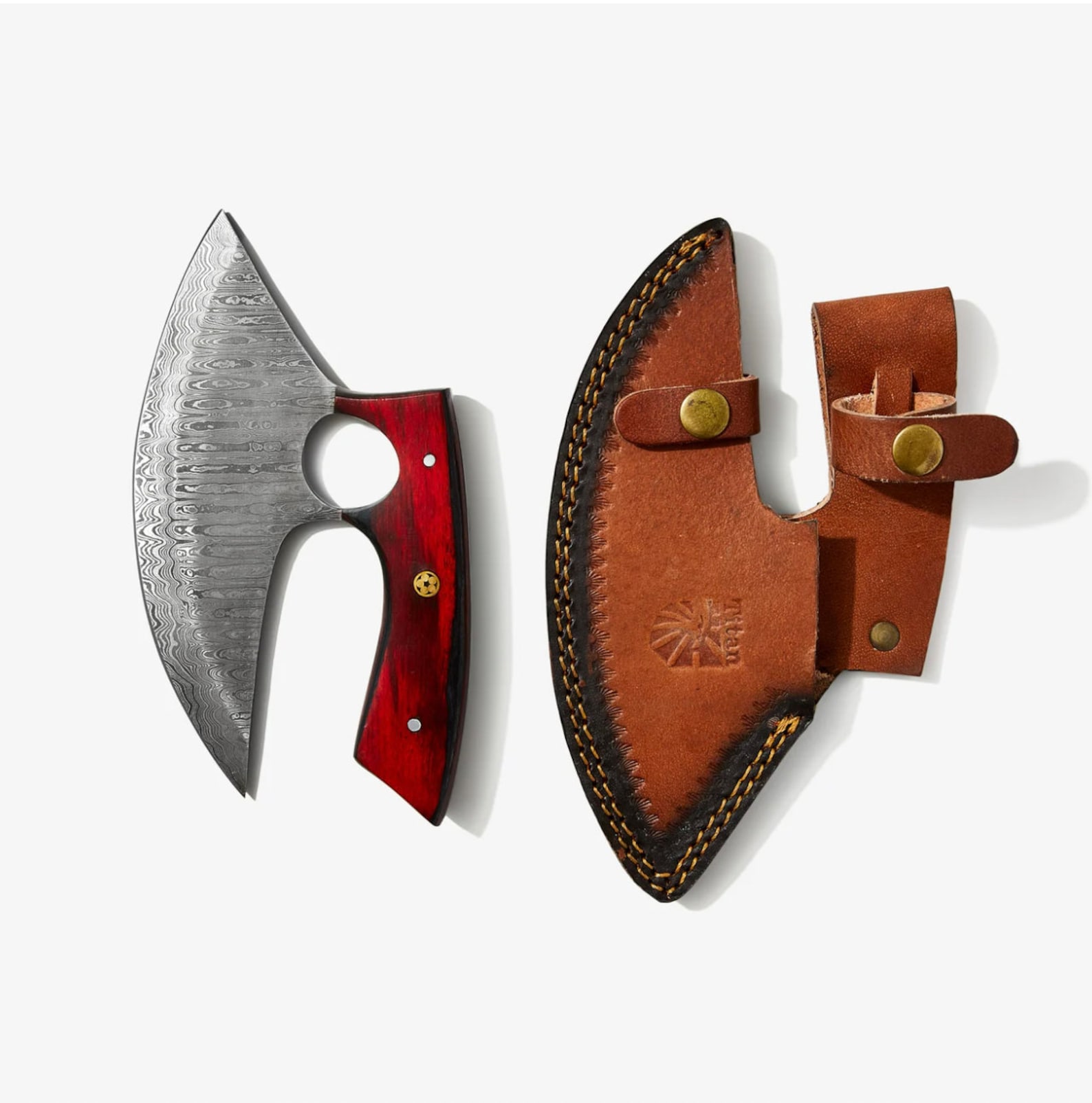 Titan Custom Alaskan Ulu Style Blade, Perfect for Outdoors and Indoor ...