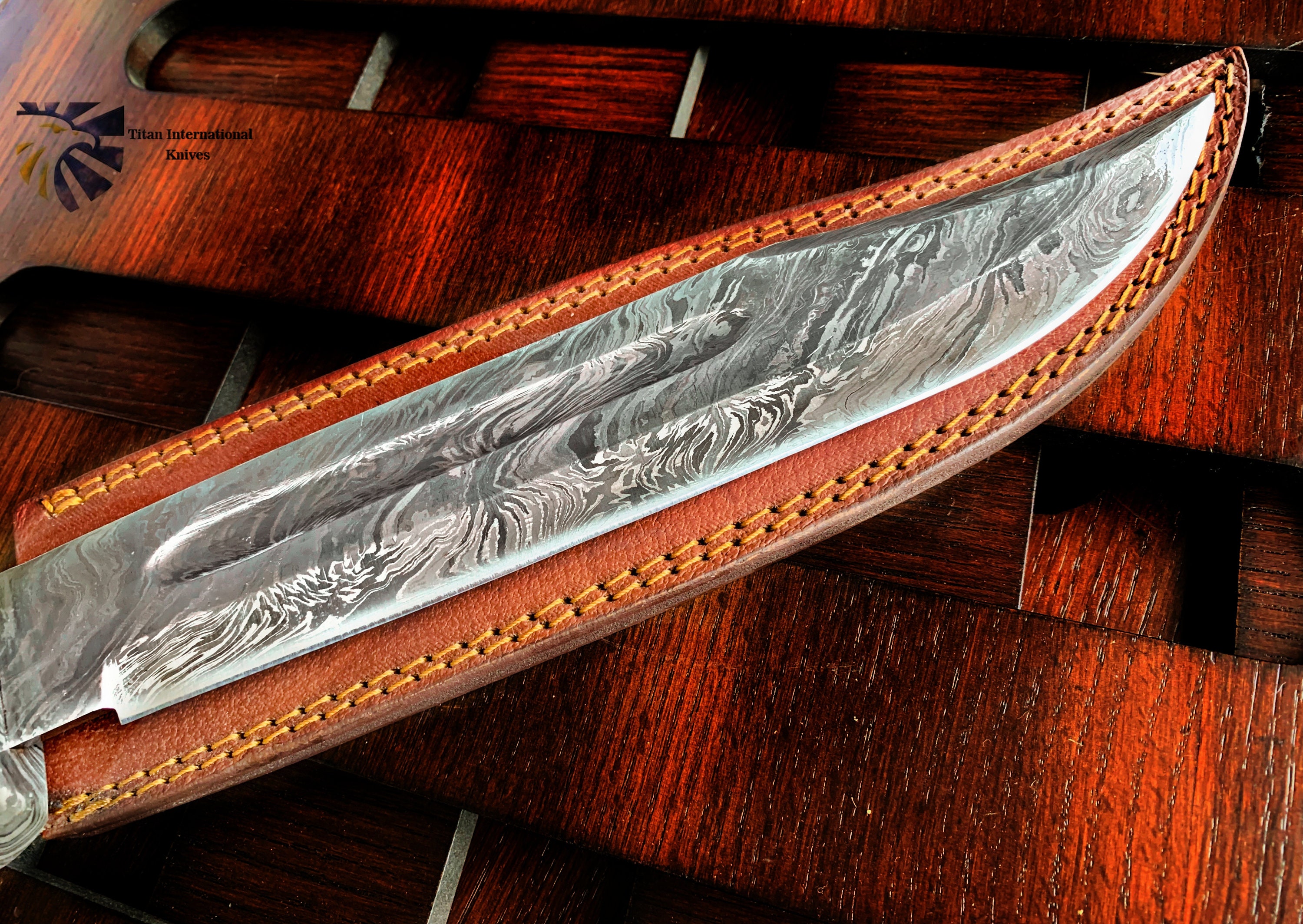 15inch Custom Handmade Forged Damascus Steel Hunting - Etsy