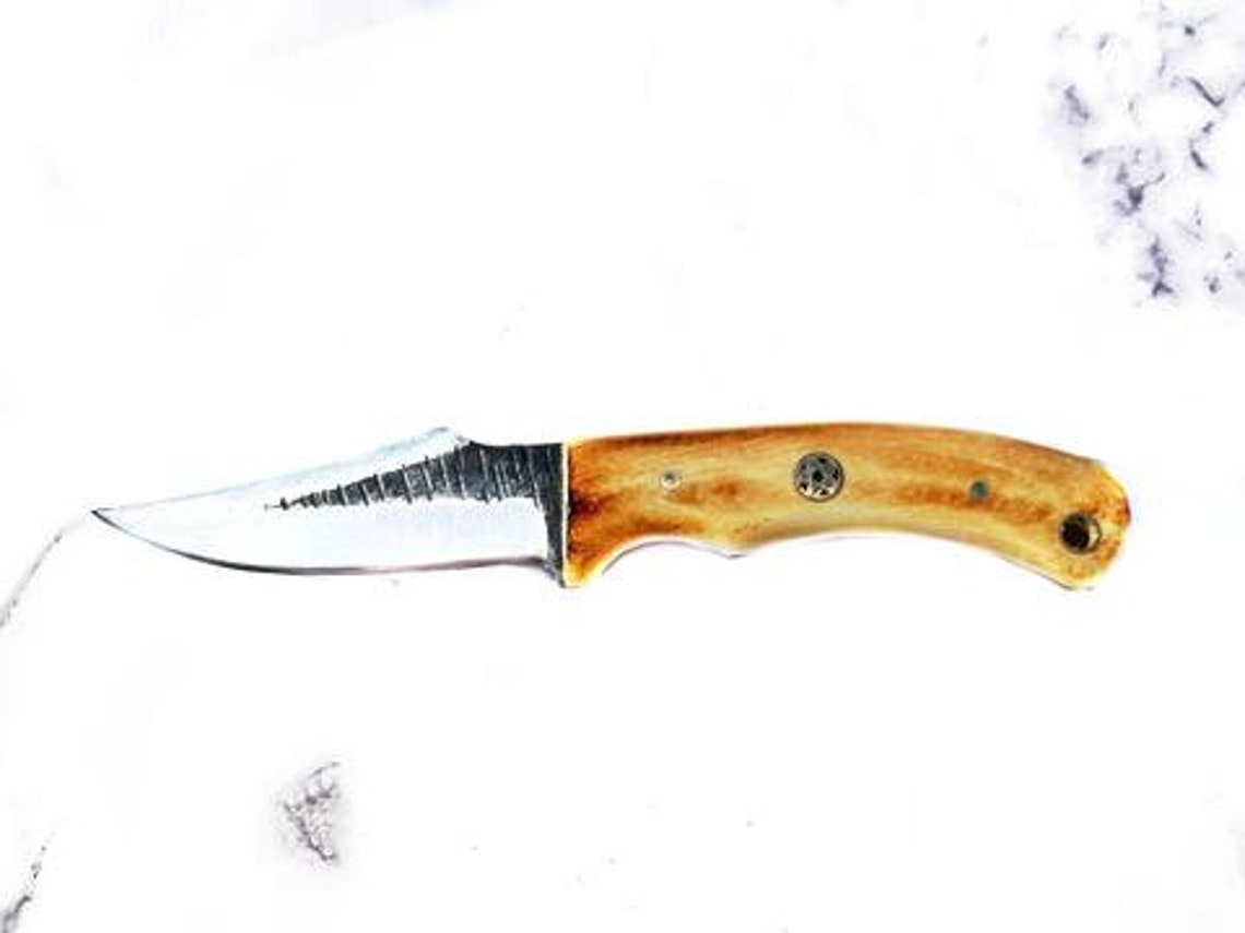 Titan International Knives Carbon Steel Fixed Blade Skinning - Etsy