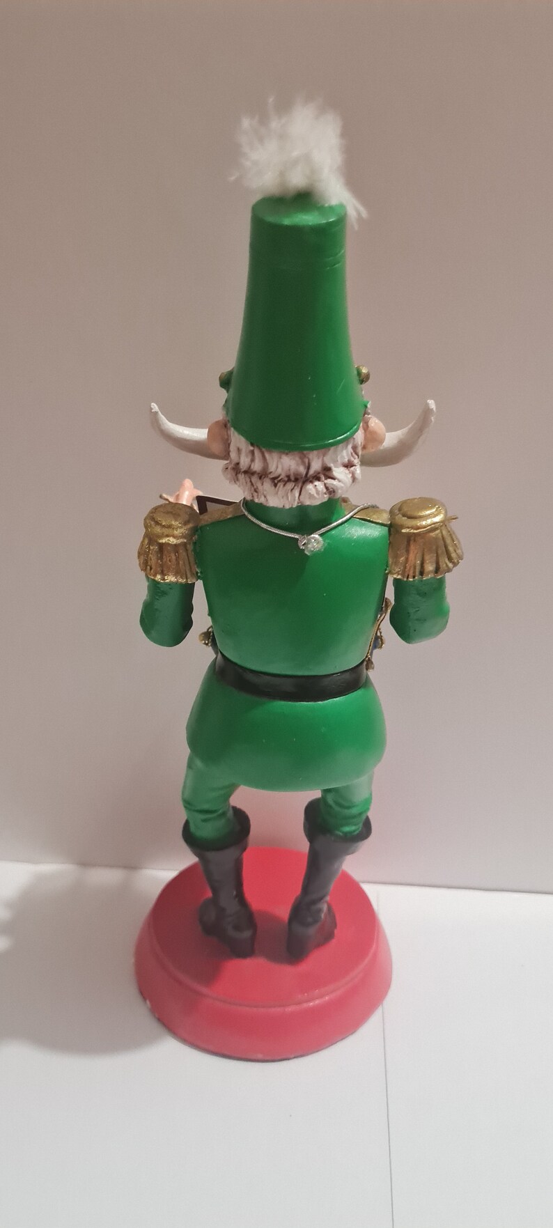 Drummer Figurine in Green Outfit and Vintage New Rare and Collectible ...