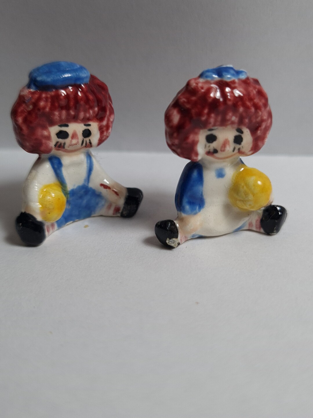 Porcelain 2mm Miniature Raggedy Ann & Andy - Etsy