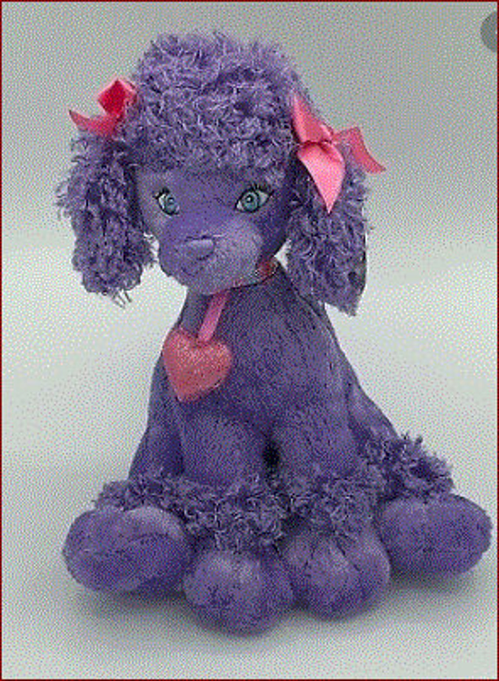 Purple Poodle Poodletudes Plush Toy 30cm Gund NEW - Etsy