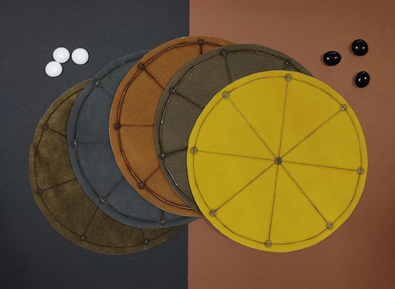 Roman Game of Rota Tic-tac-toe Leather Board Glass Stones - Etsy