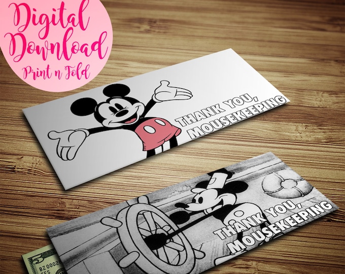 Mousekeeping Envelopes Disney Princess Designs Money Tip Envelope Gift ...